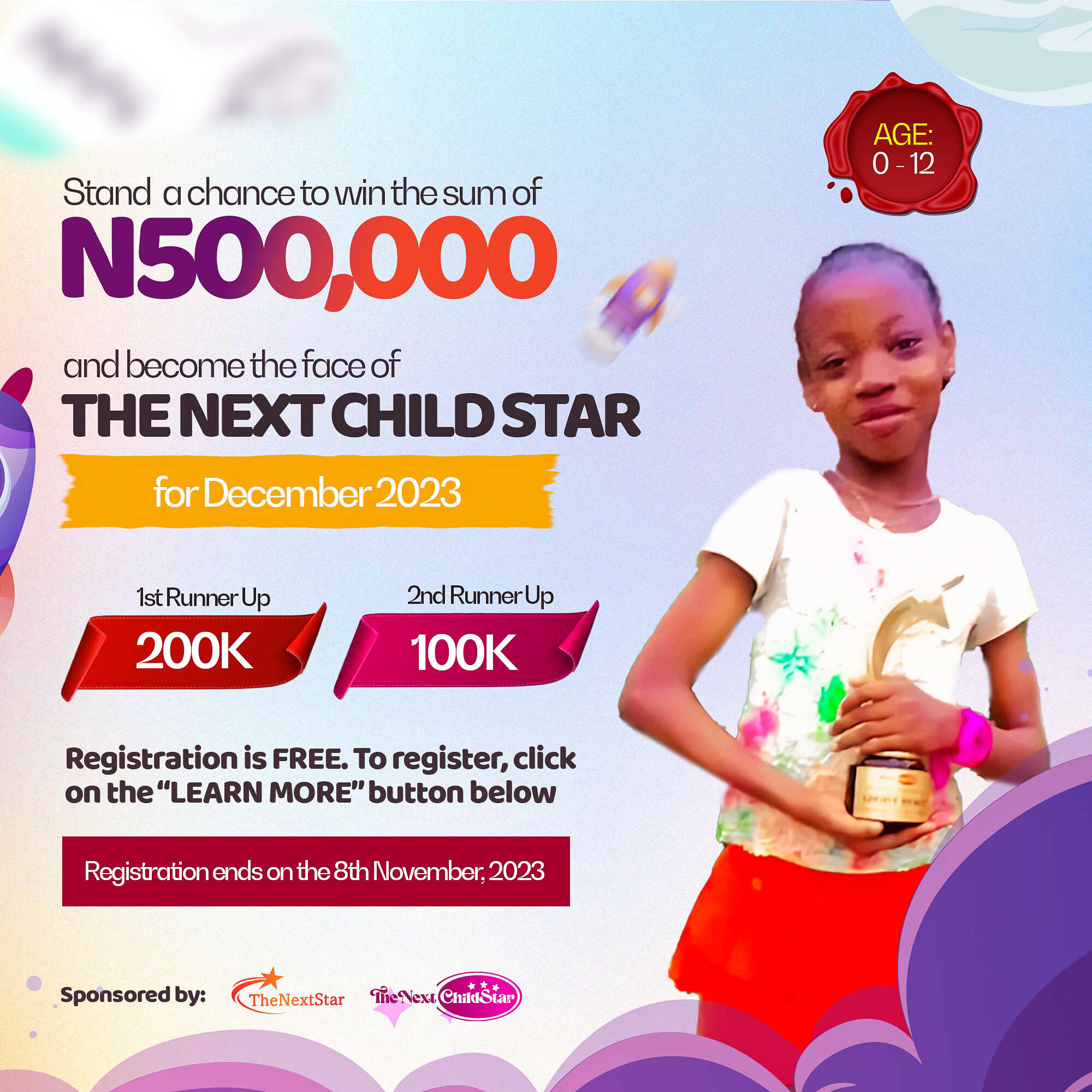 The Next Child Star - December 2023 [Completed]